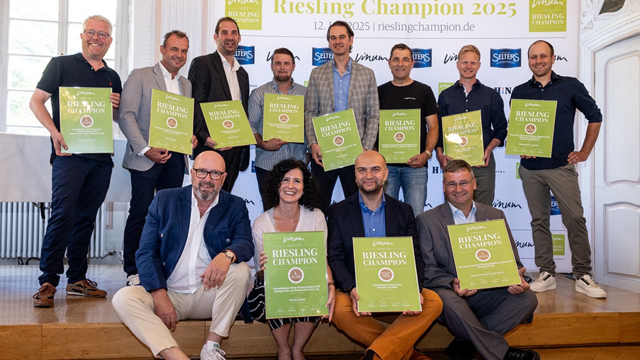Riesling Champion 2025 - Die Gewinner | VINUM-Award